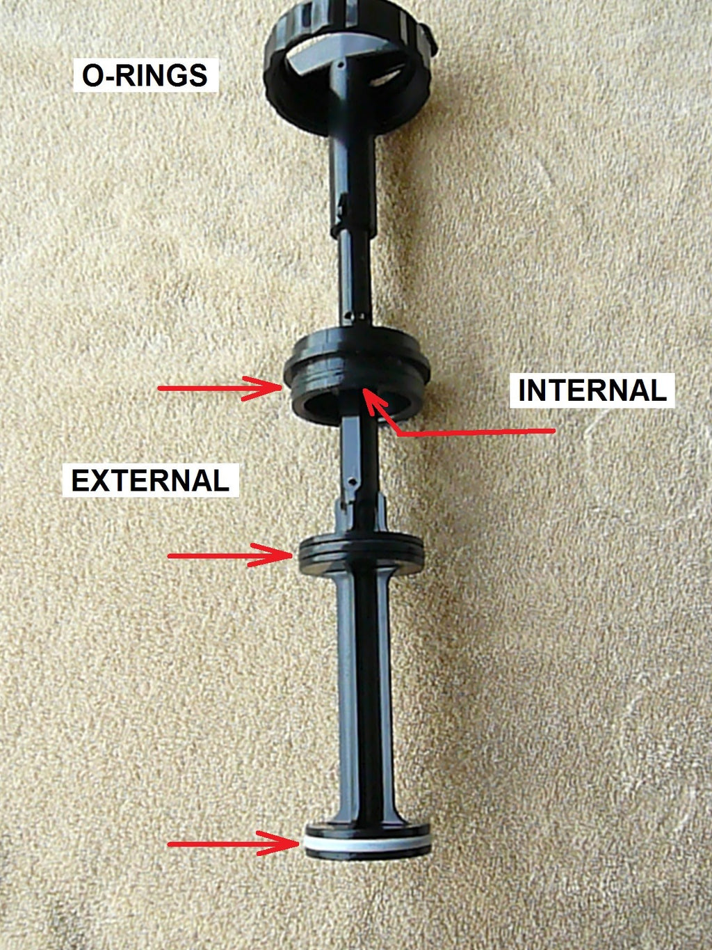 How To Change the Hayward Slide Valve Internal Shaft O-Ring