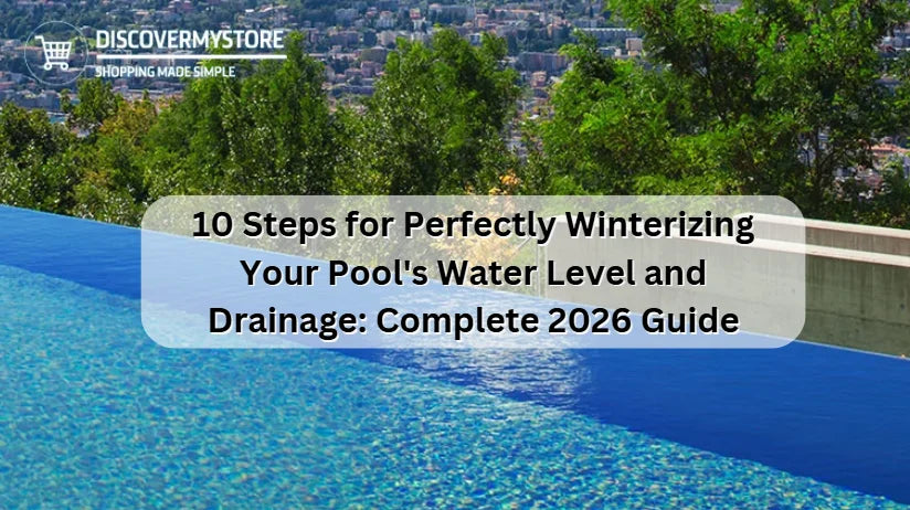 10 Steps for Winterizing Pool Water Level & Drainage | Guide 2026