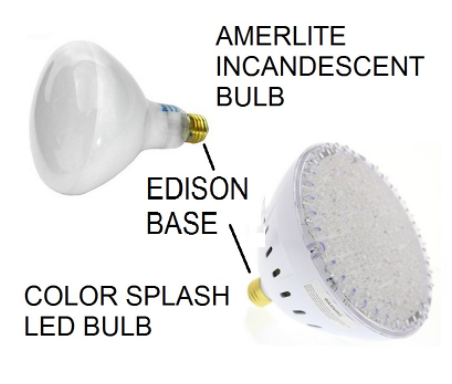 How To Convert to a LED Color Changing Light by Changing the Bulb