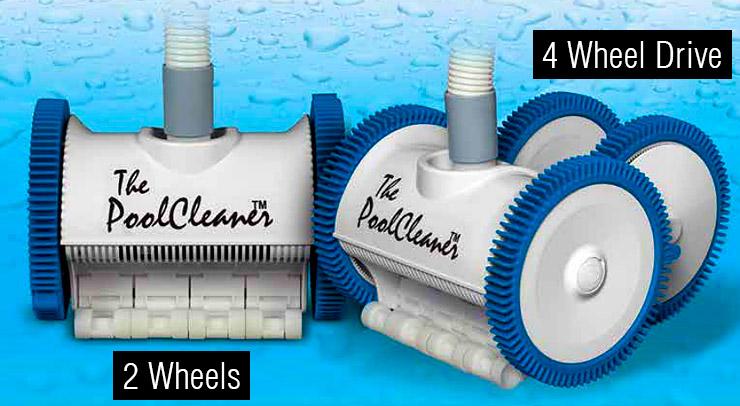 How to Clean A 2 Or 4 Wheel Suction Pool Cleaner