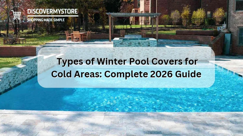 Types of Winter Pool Covers for Cold Areas 2026 | DiscoverMyStore