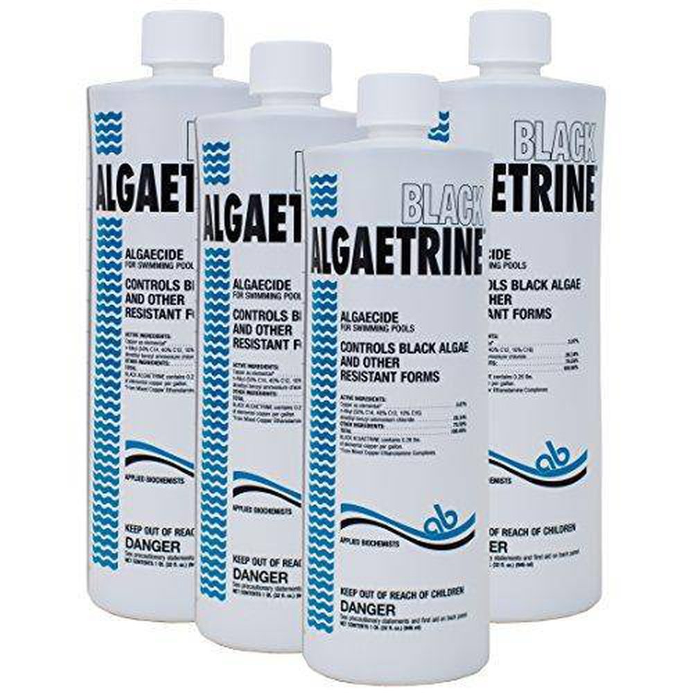 Applied Biochemist 406303A Black Algaetrine Algaecide (1 qt) - 4 Pack