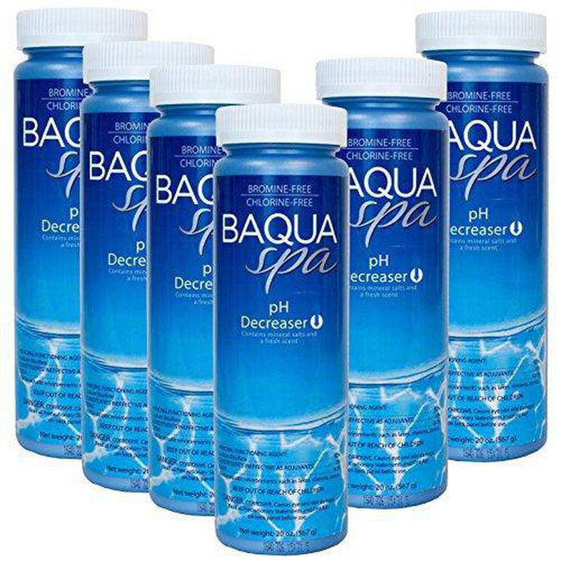 Baqua Spa 83819-6 pH Decreaser (20 oz) (6 Pack)