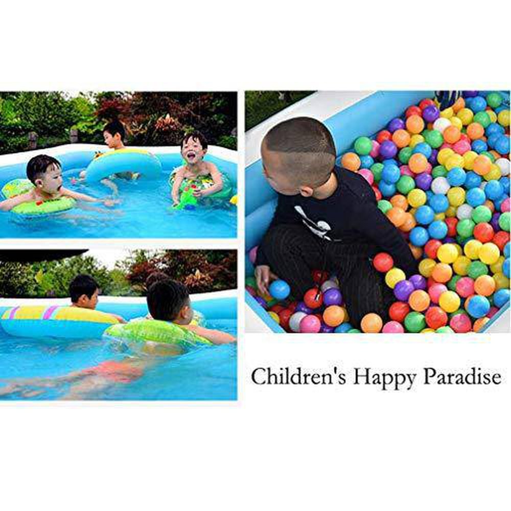 CTO Inflatable Swimming Pool, Family Inflatable Lounge Pool Paddling P