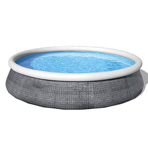 funchic 13ft x 33in Round Above Ground Swimming Pool with Filter Pump