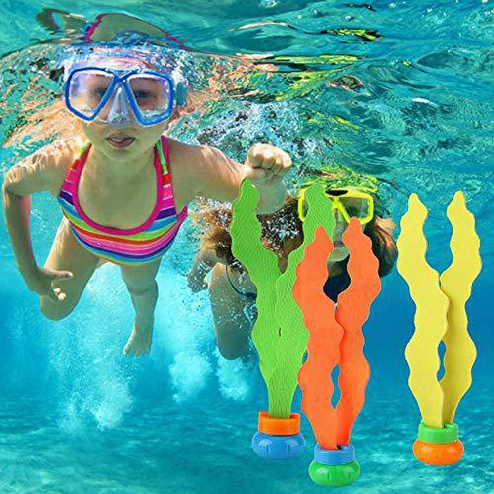 Harmless Soft Children Swimming Toys, 16 cm / 6.3 inch Seaweed Toys, f