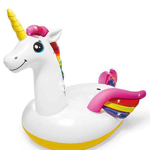 Intex 57291EP Giant Inflatable Mega Unicorn Ride On Swimming Pool Floa