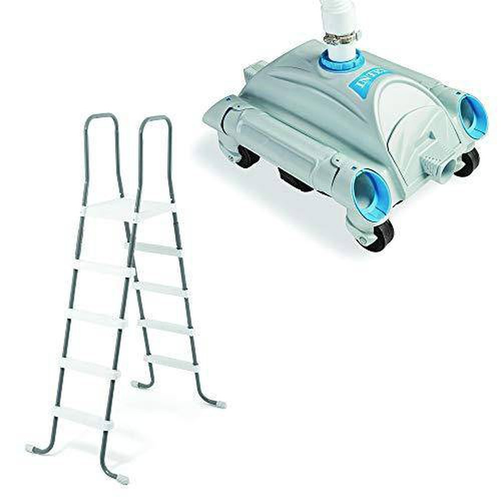 Intex Swimming Pool Ladder for 52" Wall Height Pools & Pool Side Vacuu