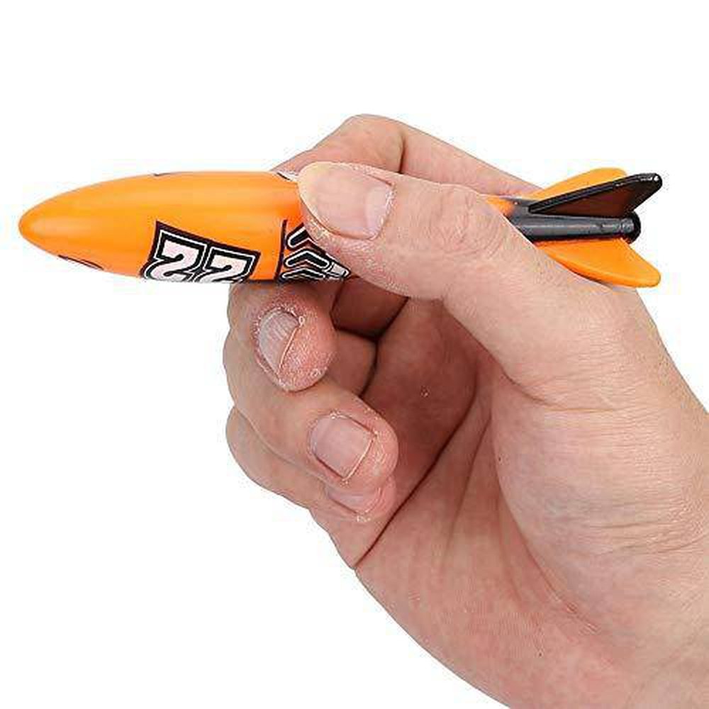 Jacksking Torpedo Rocket Toy, 4 Pcs Underwater Torpedo Rocket Throwing