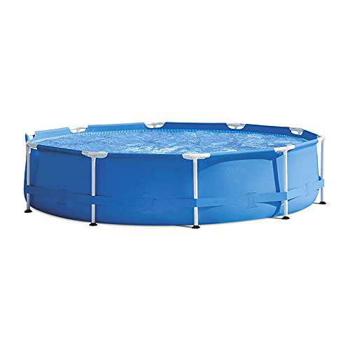 KUYH Round Frame Swimming Pool, Summer Paddling Pool, Large Villa Adul
