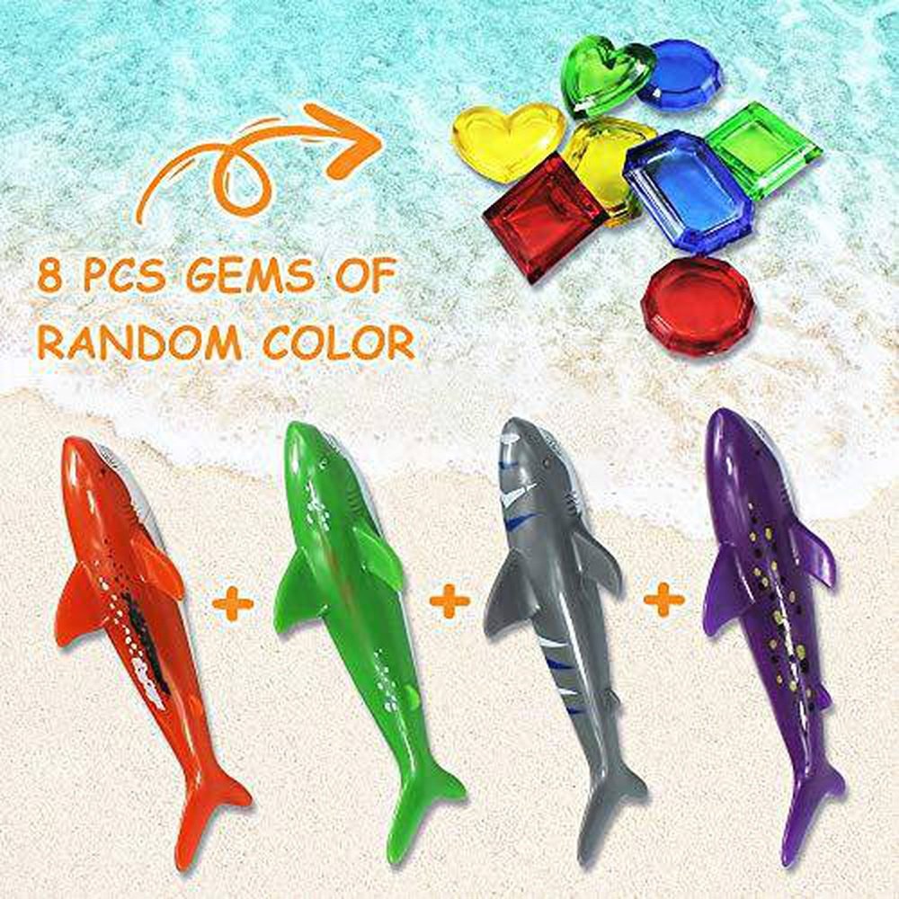 Noletgo Swimming Pool Diving Toys for Kids - Summer Fun Pool Sinking T