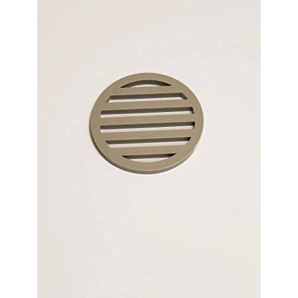 Plastic Drain Cover 3" inch diameter & 1/4" inch thick (color grey)