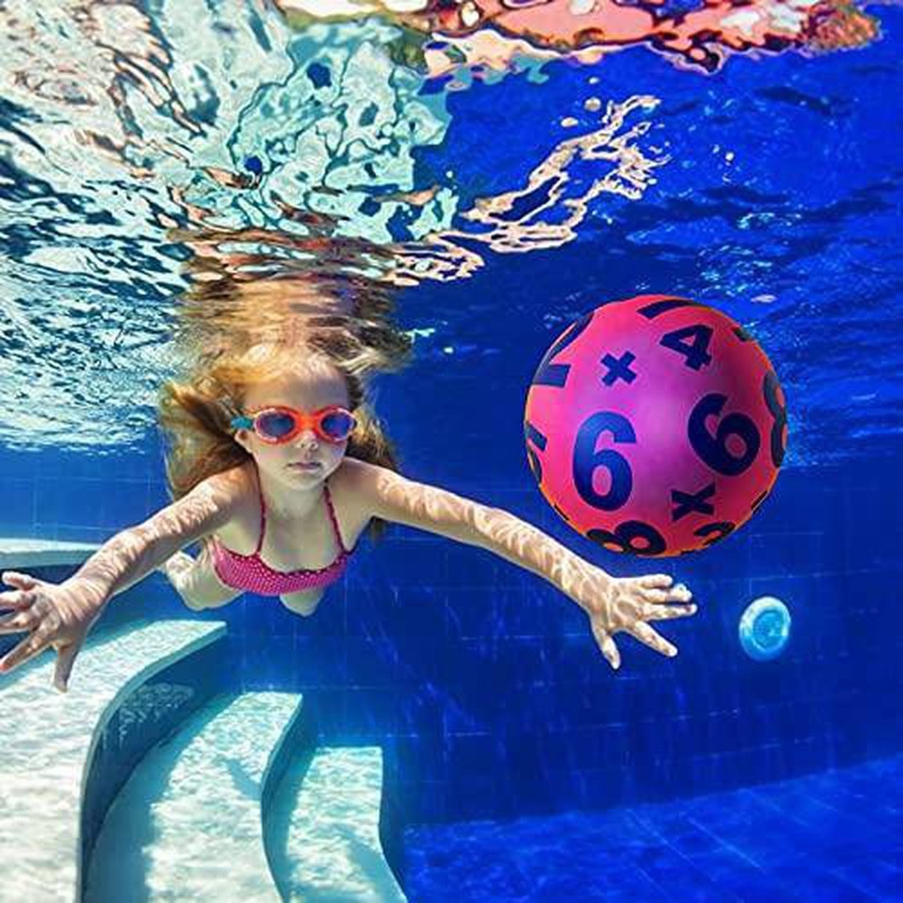 Pool Balls for Swimming Pool, 11.8 Inch Water Ball for Underwater Game