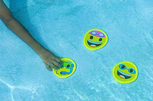 Poolmaster Three Pack Emoji Swimming Pool Dive Toy