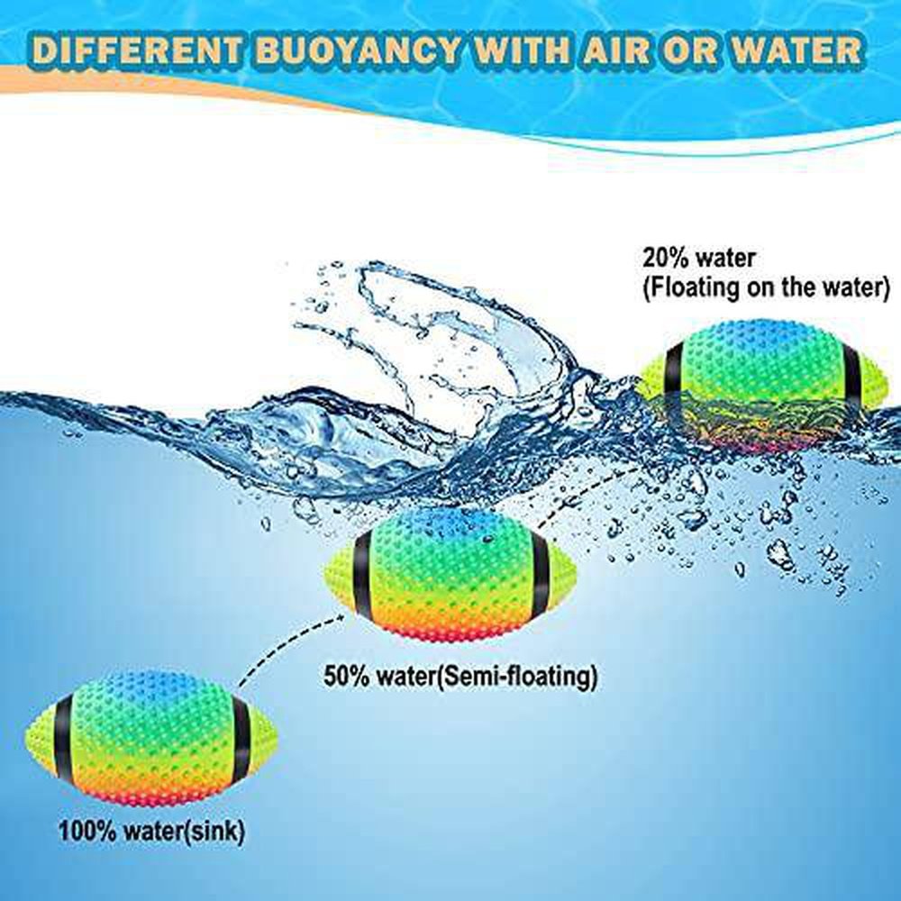 Swimming Pool Ball, Ball Game for Pool 9.6 Inch Inflatable Pool Footba