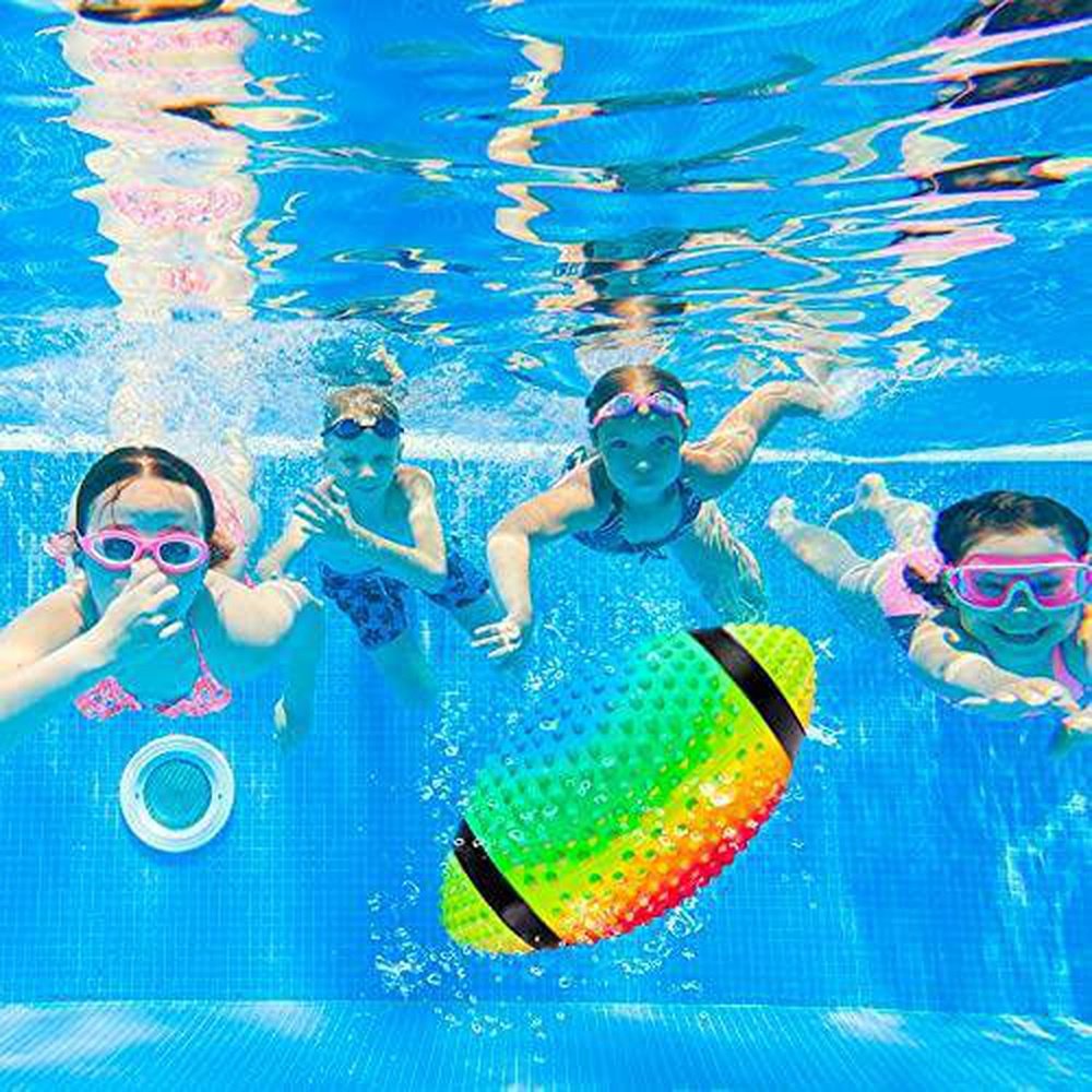 Swimming Pool Ball, Ball Game for Pool 9.6 Inch Inflatable Pool Footba