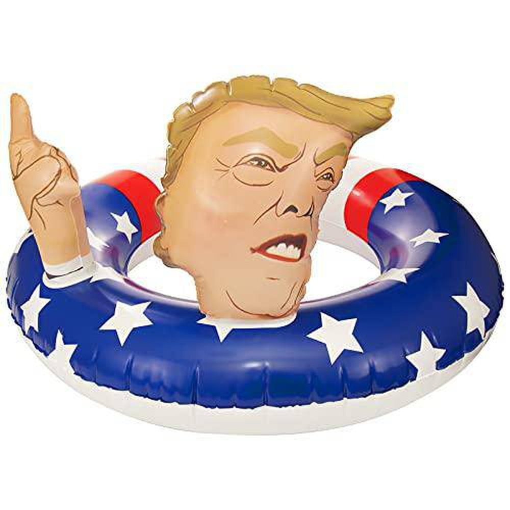 Trump Pool Float Inflatable Swimming Ring for Adults Pool Tube Toys fo