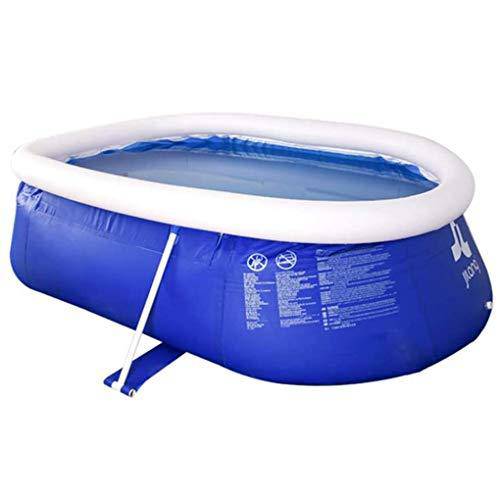 WenFei shop Family Inflatable Swimming Pool,Oval Frame Above Ground Sw